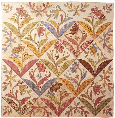 Blackbird Designs In Full Bloom - Quilt Pattern - 123Stitch
