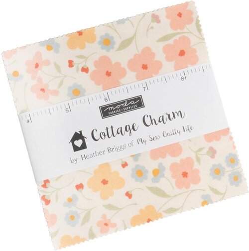 My Sew Quilty Life Cottage Charm - Charm Pack - 123Stitch
