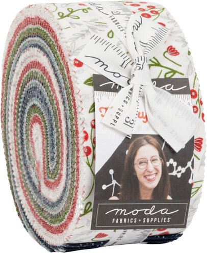 Gingiber Merrymaking - Jelly Roll - 123Stitch