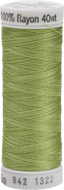 Sulky Rayon 40 wt Thread 250yds Chartreuse 1322 - 123Stitch