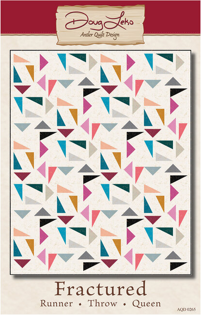 Antler Quilt Design Fractured - Quilt Pattern - 123Stitch