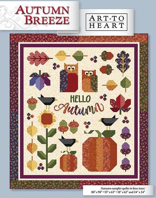 Art To Heart Autumn Breeze - Quilt Pattern - 123Stitch