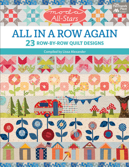 Martingale Moda All Stars All in Row Again - Quilt Pattern - 123Stitch