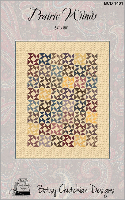Betsy Chutchian Prairie Winds - Quilt Pattern - 123Stitch