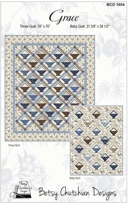 Betsy Chutchian Grace - Quilt Pattern - 123Stitch