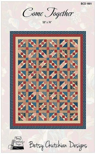Betsy Chutchian Come Together - Quilt Pattern - 123Stitch
