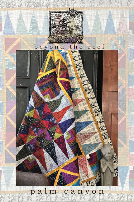 Beyond The Reef Palm Canyon - Quilt Pattern - 123Stitch