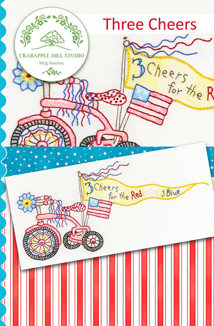 Crabapple Hill Three Cheers - Quilt Pattern - 123Stitch