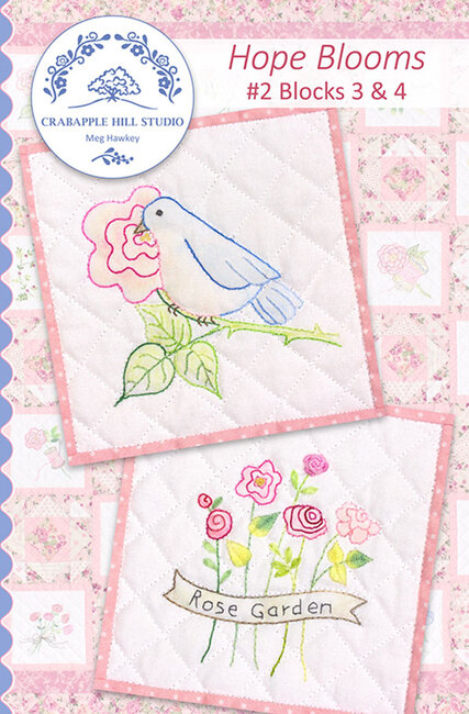 Crabapple Hill Hope Blooms BOM #2 Blocks 3 and 4 - Quilt Pattern ...