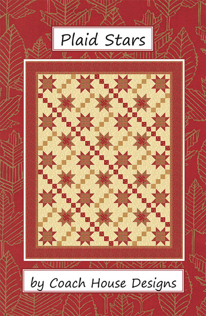 Coach House Designs Plaid Stars - Quilt Pattern - 123Stitch