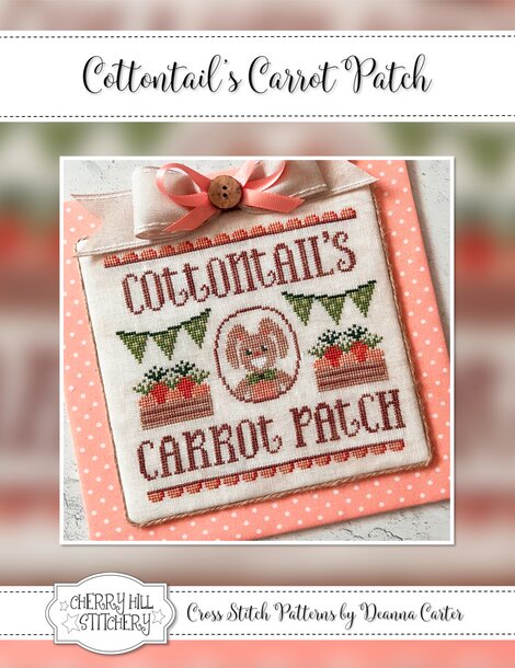 Cherry Hill Stitchery Cottontail's Carrot Patch - Cross Stitch Pattern - 123Stitch