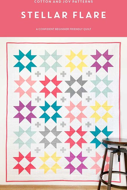Cotton and Joy Stellar Flare - Quilt Pattern - 123Stitch