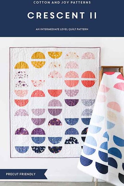 Cotton and Joy Crescent II - Quilt Pattern - 123Stitch