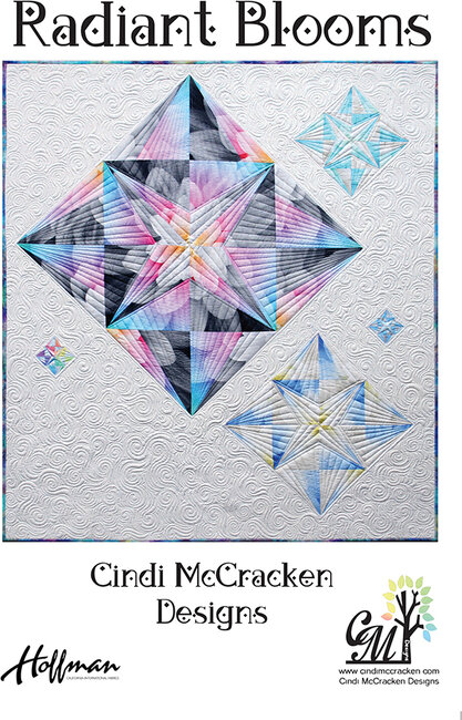 Cindi Mccracken Radiant Blooms - Quilt Pattern - 123Stitch