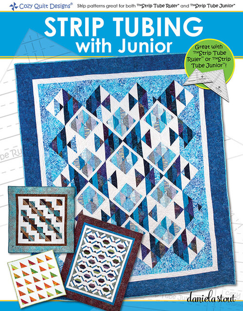 Cozy Quilt Strip Tubing With Junior - Quilt Pattern - 123Stitch