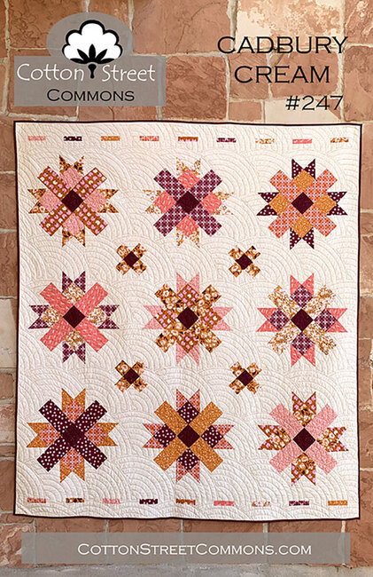 Cotton Street Commons Cadbury Cream - Quilt Pattern - 123Stitch
