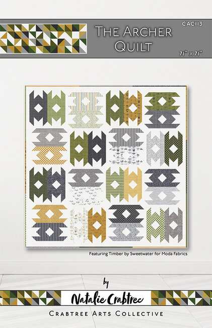 Crabtree Arts Collective The Archer Quilt - Quilt Pattern - 123Stitch