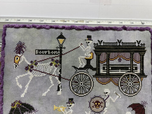 Dirty Annie Morticia's Second Line - Cross Stitch Pattern - 123Stitch