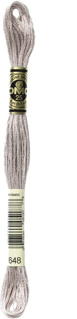 DMC 648 Six Strand Floss - Light Beaver Gray - 123Stitch
