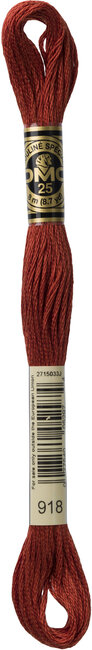 DMC 918 Six Strand Floss - 123Stitch