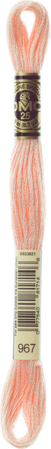 DMC 967 Six Strand Floss - 123Stitch