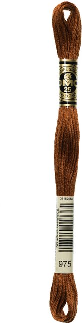 DMC 975 Six Strand Floss - 123Stitch