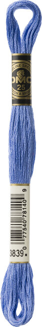 DMC 3839 Six Strand Floss - Medium Lavender Blue - 123Stitch