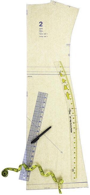 Dritz 24" Hip Curve Ruler 856 - 123Stitch
