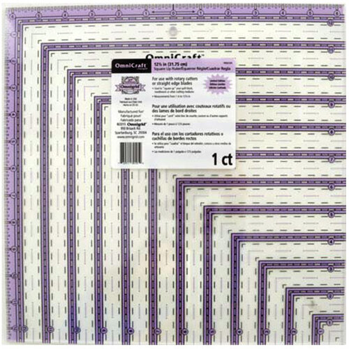 Omnigrid OmniCraft Square Up Ruler RSQ125 - 123Stitch