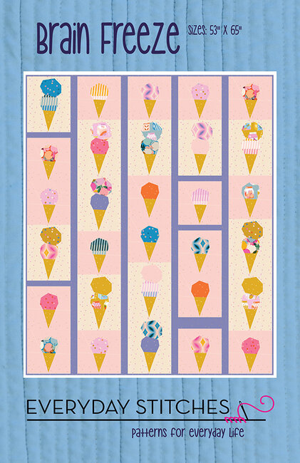 Everyday Stitches Brain Freeze - Quilt Pattern - 123Stitch