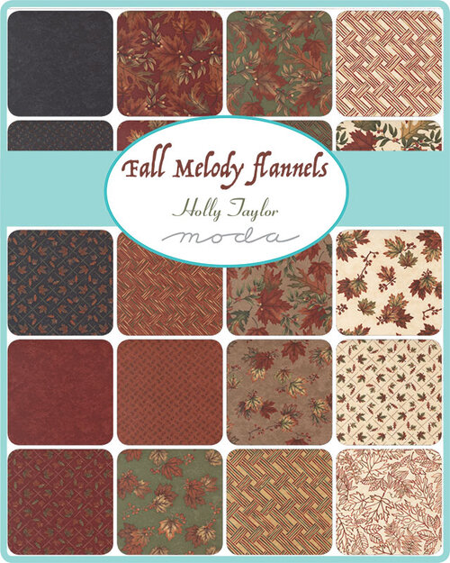 Holly Taylor Fall Melody Flannel - Fat Quarter Bundle - 123Stitch