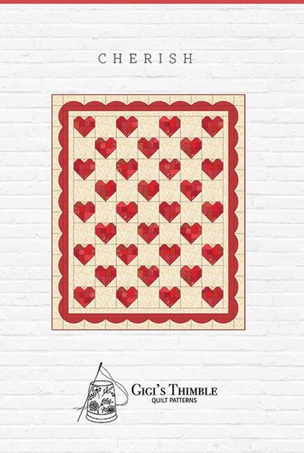 Gigis Thimble Cherish - Quilt Pattern - 123Stitch