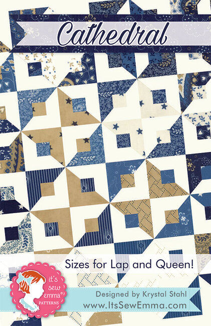 Its Sew Emma Cathedral - Quilt Pattern - 123Stitch