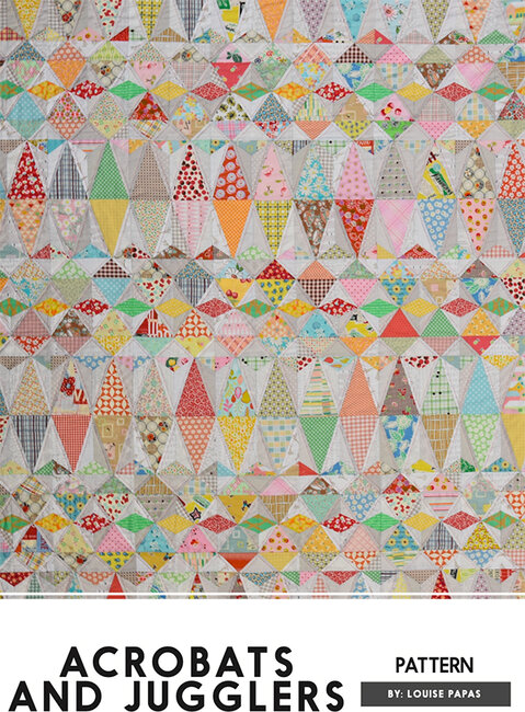 Jen Kingwell Acrobats and Jugglers - Quilt Pattern - 123Stitch