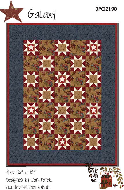 Jan Patek Jan and Peps Marvelous Adv 12 Mo* - Quilt Pattern - 123Stitch