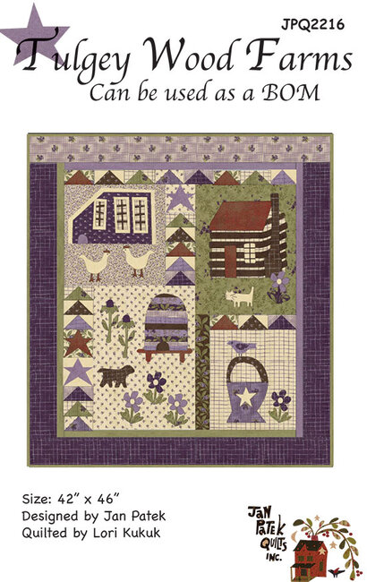 Jan Patek Tulgey Wood Farms - Quilt Pattern - 123Stitch