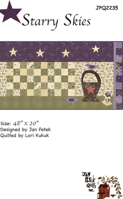 Jan Patek Clover Meadow - Quilt Pattern - 123Stitch