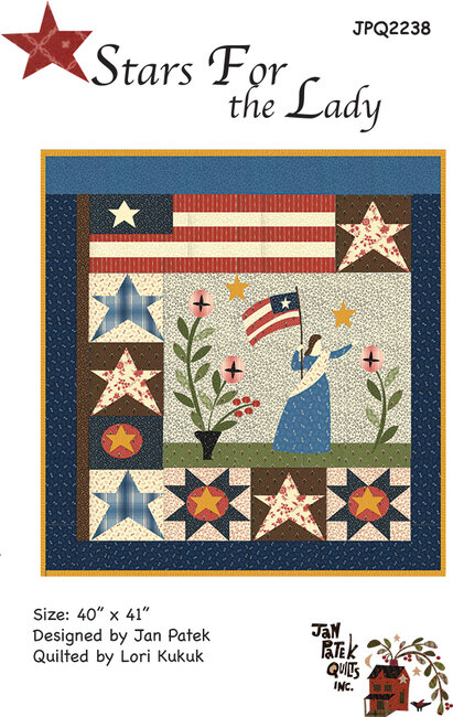 Jan Patek Jan and Peps Marvelous Adv 12 Mo* - Quilt Pattern - 123Stitch