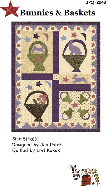 Jan Patek Jan and Peps Marvelous Adv 12 Mo* - Quilt Pattern - 123Stitch