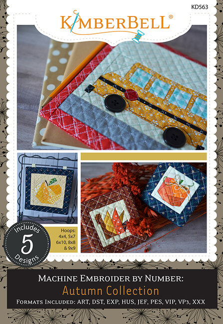 Kimberbell Machine Embroider By Number:Aut - Quilt Pattern - 123Stitch