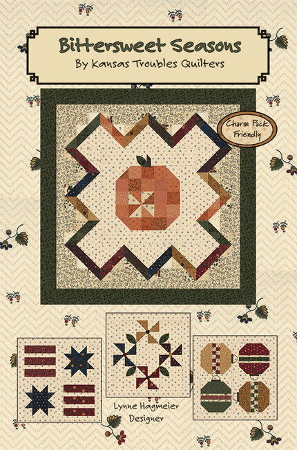 Kansas Troubles Quilters Bittersweet Seasons - Quilt Pattern - 123Stitch