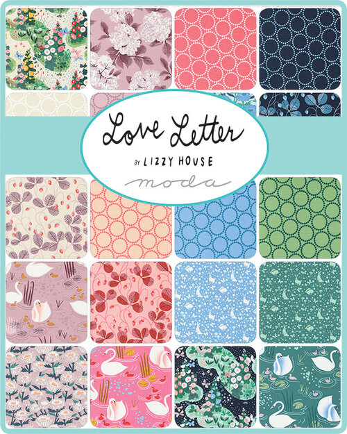 Lizzy House Love Letter - Fat Quarter Bundle - 123Stitch