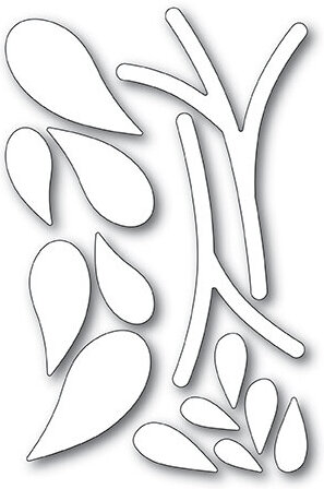 Memory Box Swooping Branches and Leaves Die 30107 - 123Stitch