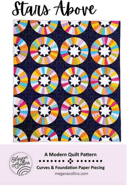 Megan Collins Stars Above - Quilt Pattern - 123Stitch