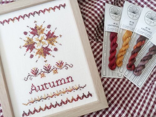 Mojo Stitches Autumn/Fall - Stitch For All Seasons - Cross Stitch ...
