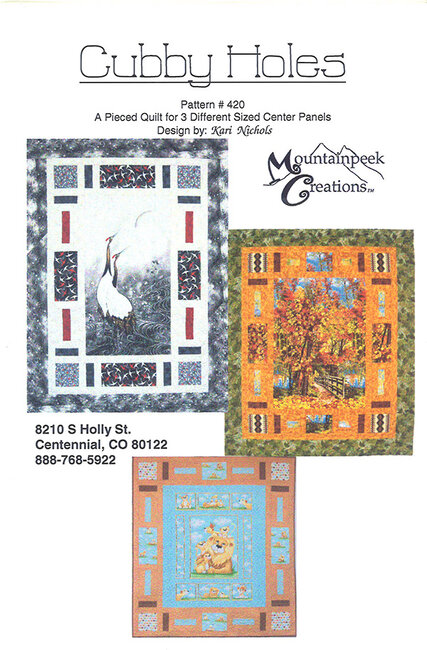 Mountainpeek Creations Cubby Holes - Quilt Pattern - 123Stitch