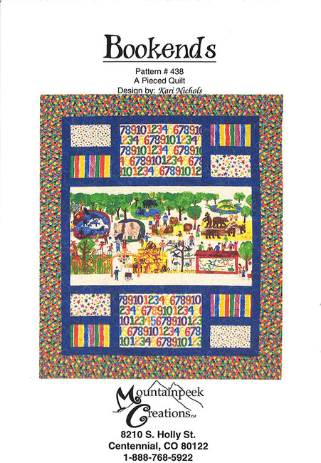 Mountainpeek Creations Bookends - Quilt Pattern - 123Stitch