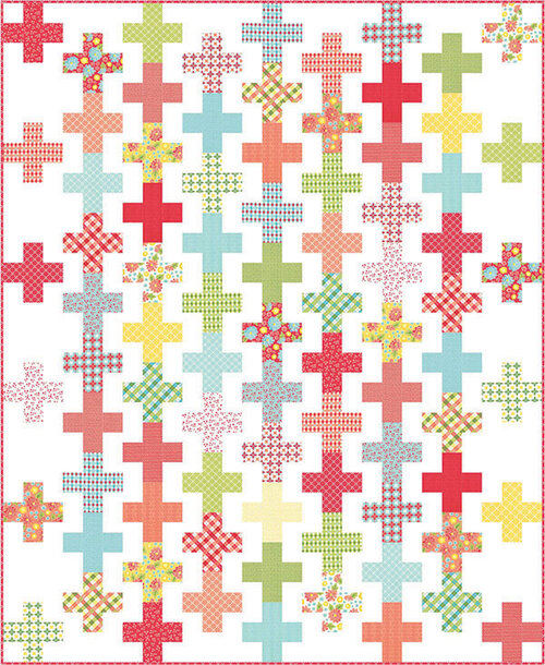 Prairie Grass Patterns Flirty - Quilt Pattern - 123Stitch