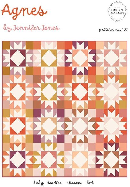 Penelope Handmade Agnes - Quilt Pattern - 123Stitch