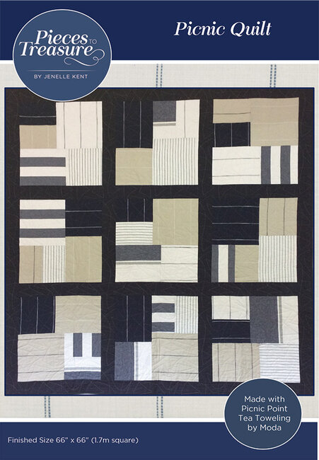 Pieces To Treasure Picnic Quilt - Quilt Pattern - 123Stitch